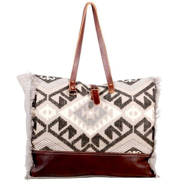 Gray Poppins Weekender Bag – KAQCHI